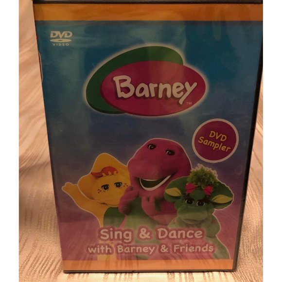 Barney | Media | Barney Sing Dance With Barney And Friends Rare Dvd 983 ...